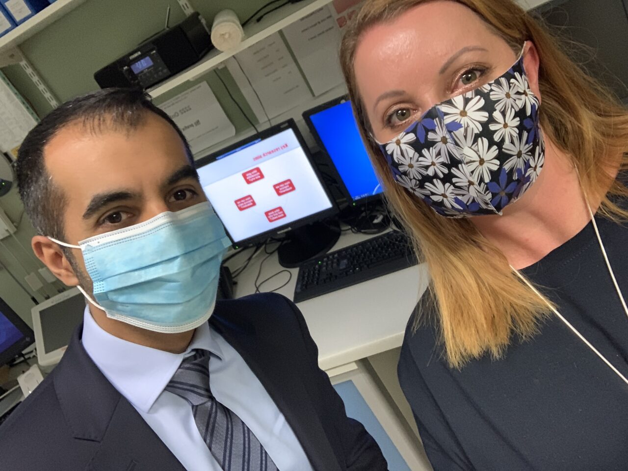 Sarah and the 3 Masketeers - AJ Myocarditis UK